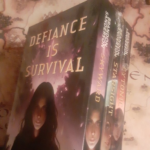 Other | New Brandon Sanderson Skyward 3 Paperback Book Box Set Cytonic ...